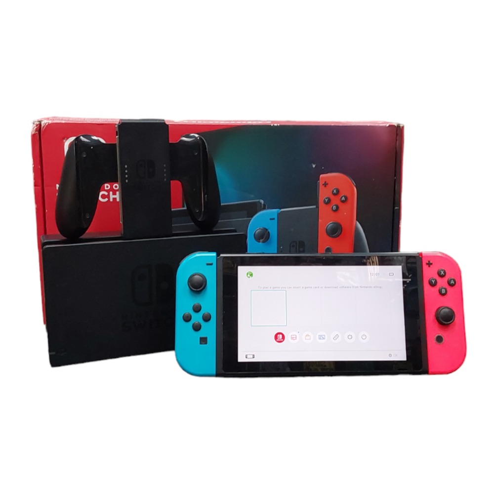 Pre-owned Nintendo Switch 32GB Console - Neon - Own4Less